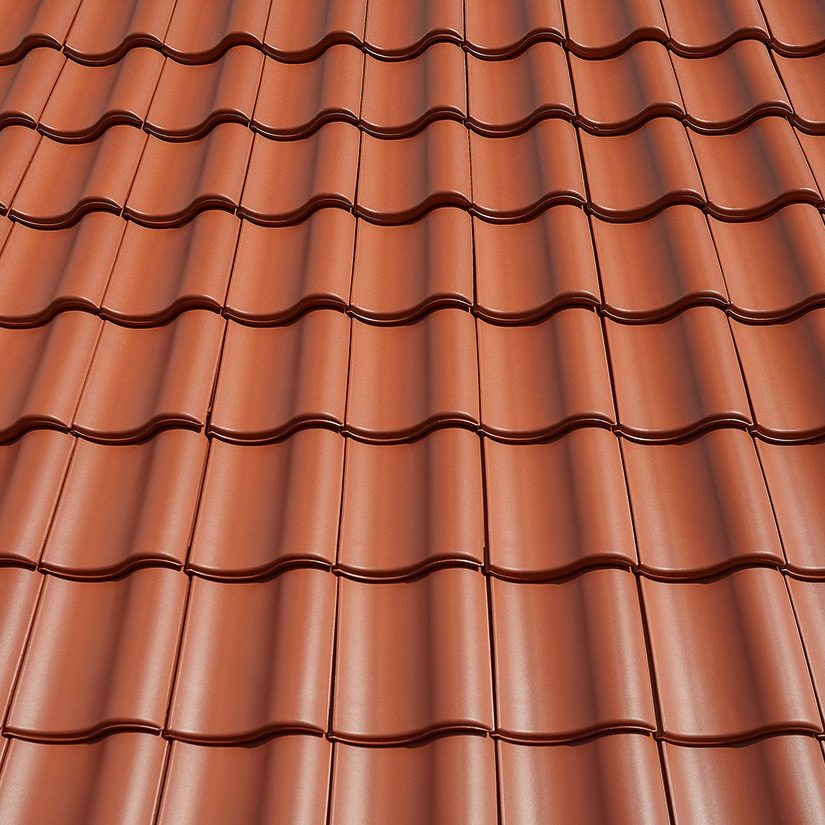 Cavus 13 Punane Angoob keraamiline katusekivi